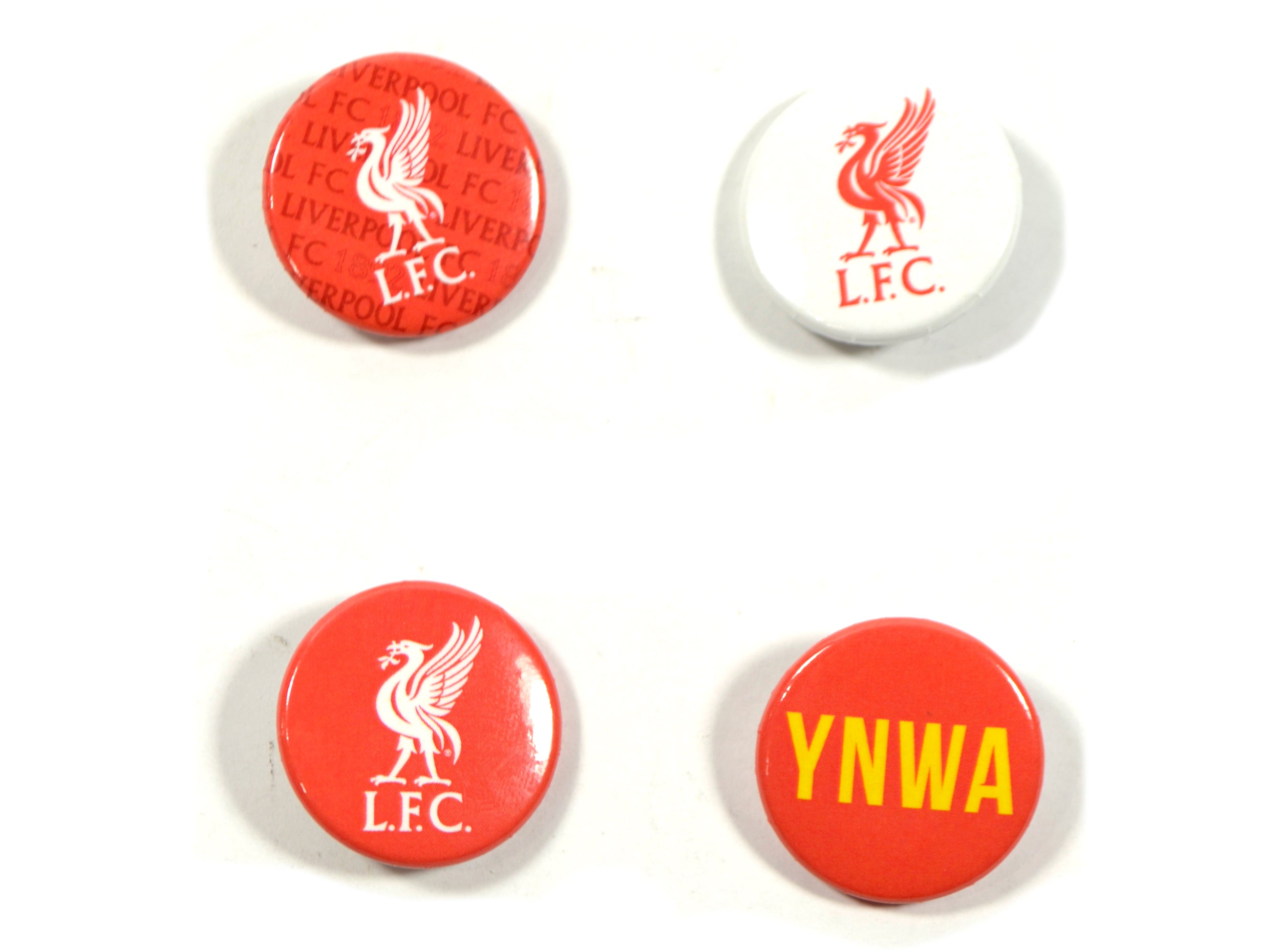Liverpool FC Liverpool FC Sæt med 4 Button Badges
